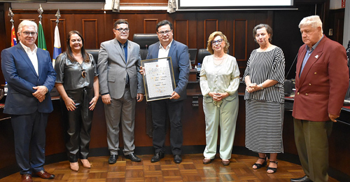 Professor Marcel Cardozo recebe Título de Cidadão Ituano